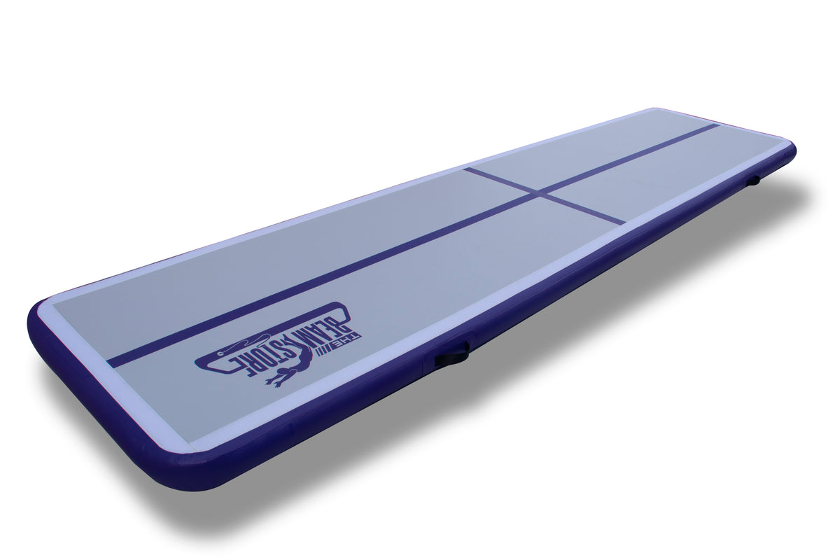 Open Box 13ft x 40" x 4" - Blue Air Tumbling Track – The Beam Store USA