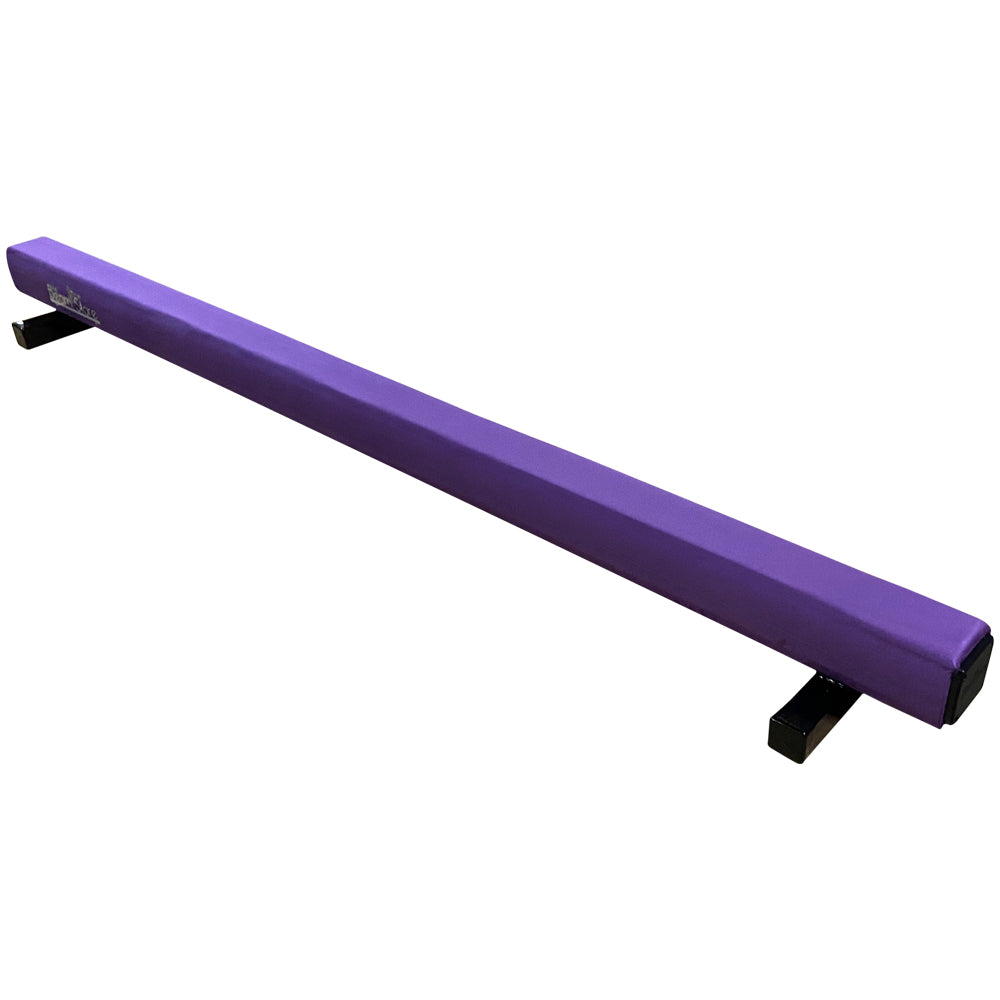 8ft Purple Pro Series Low Profile Gymnastics Balance Beam – The Beam ...